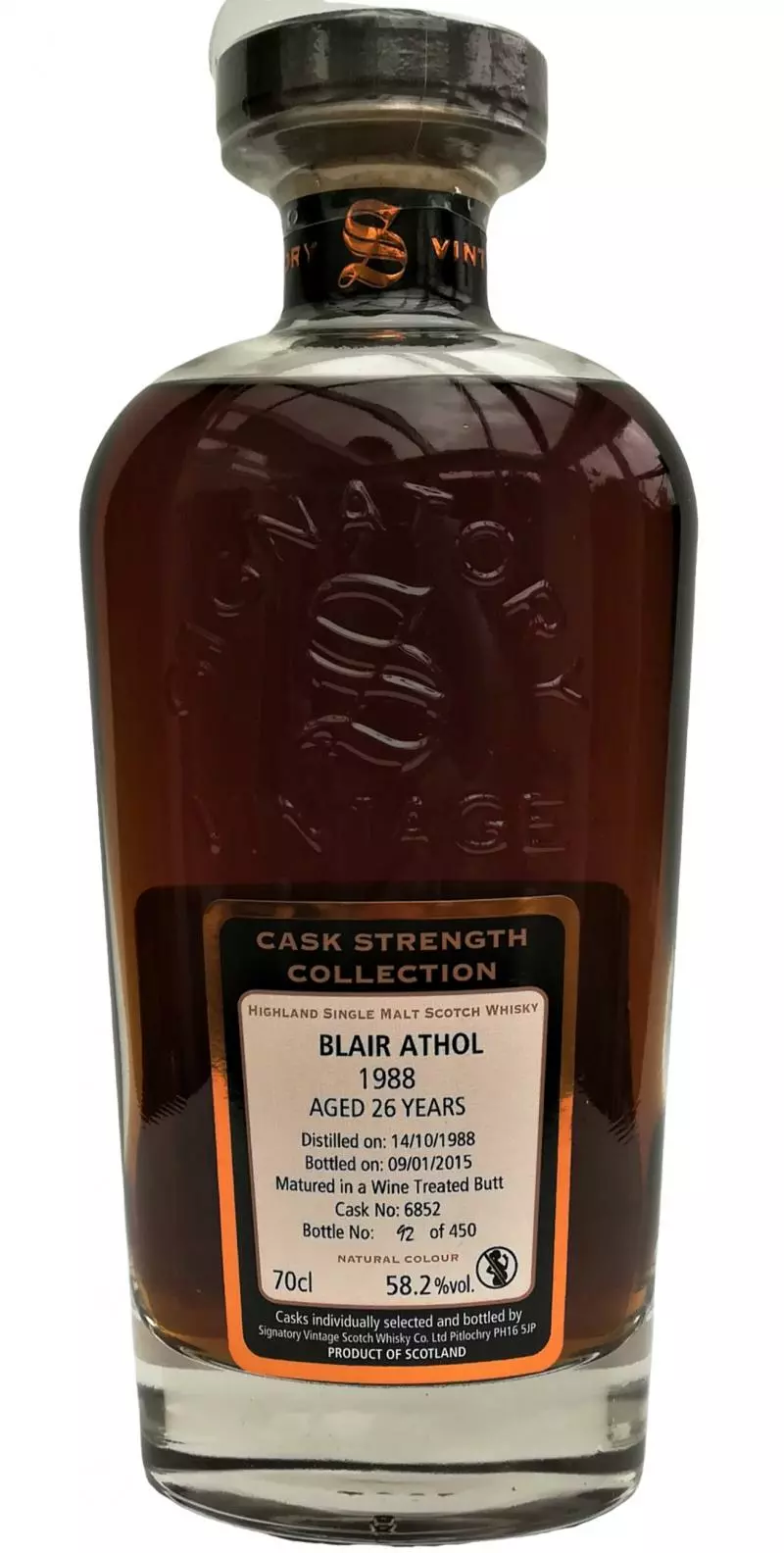 Blair Athol 1988 SV - Market Value and Price Insights - Whiskystats