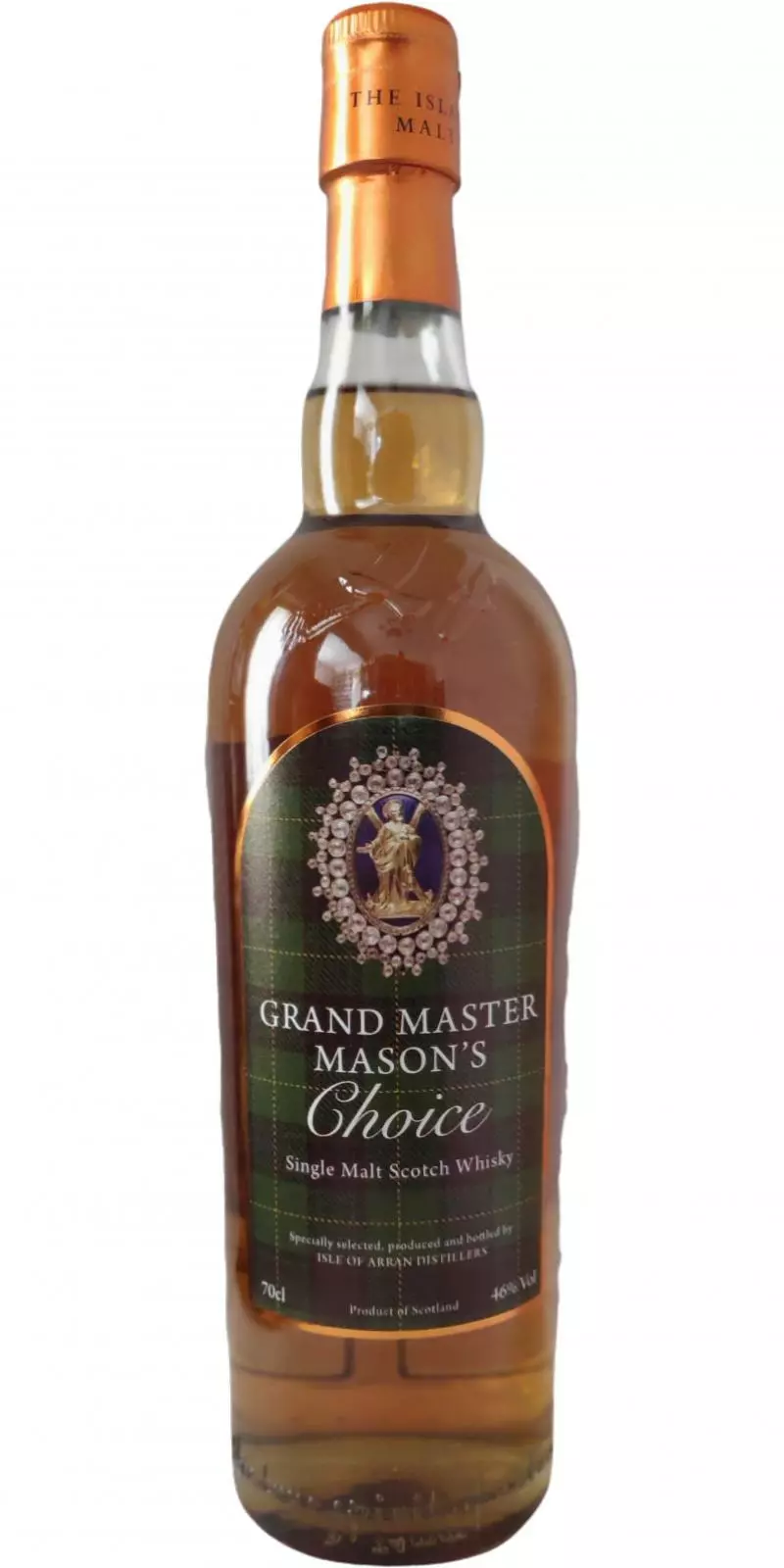 Single Malt Scotch Whisky Grand Master Mason's Choice IoA - Market ...