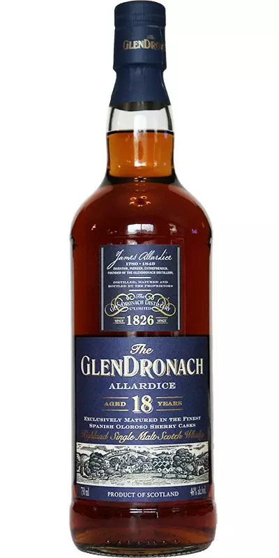 Glendronach 18-year-old - Market Value and Price Insights - Whiskystats